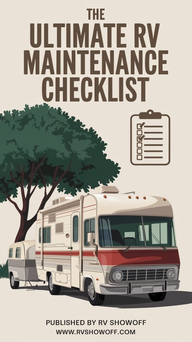 The Ultimate Rv Maintenance Checklist E Book Rvshowoff