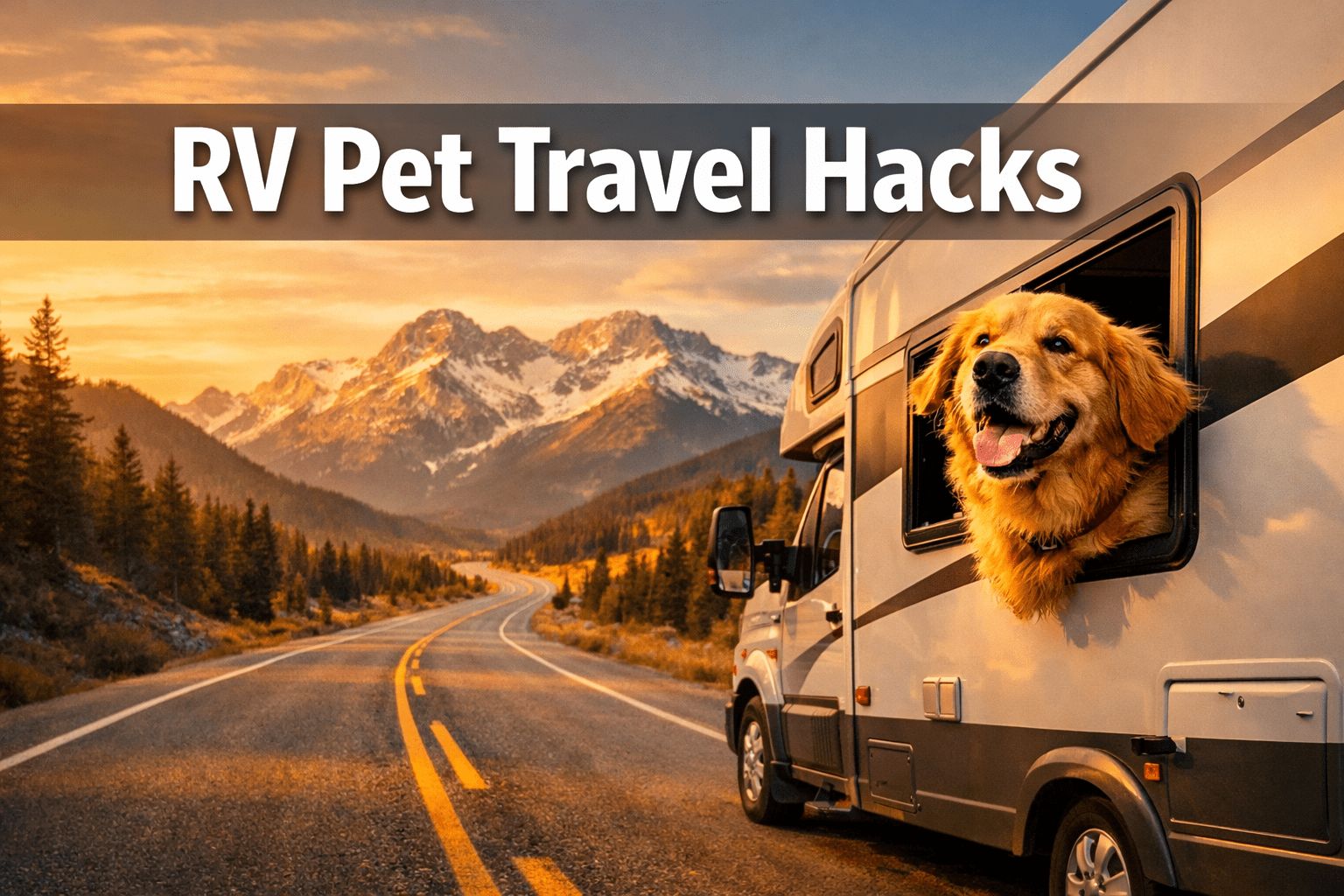 23 RV Pet Travel Hacks for Easier Road Trips in 2026