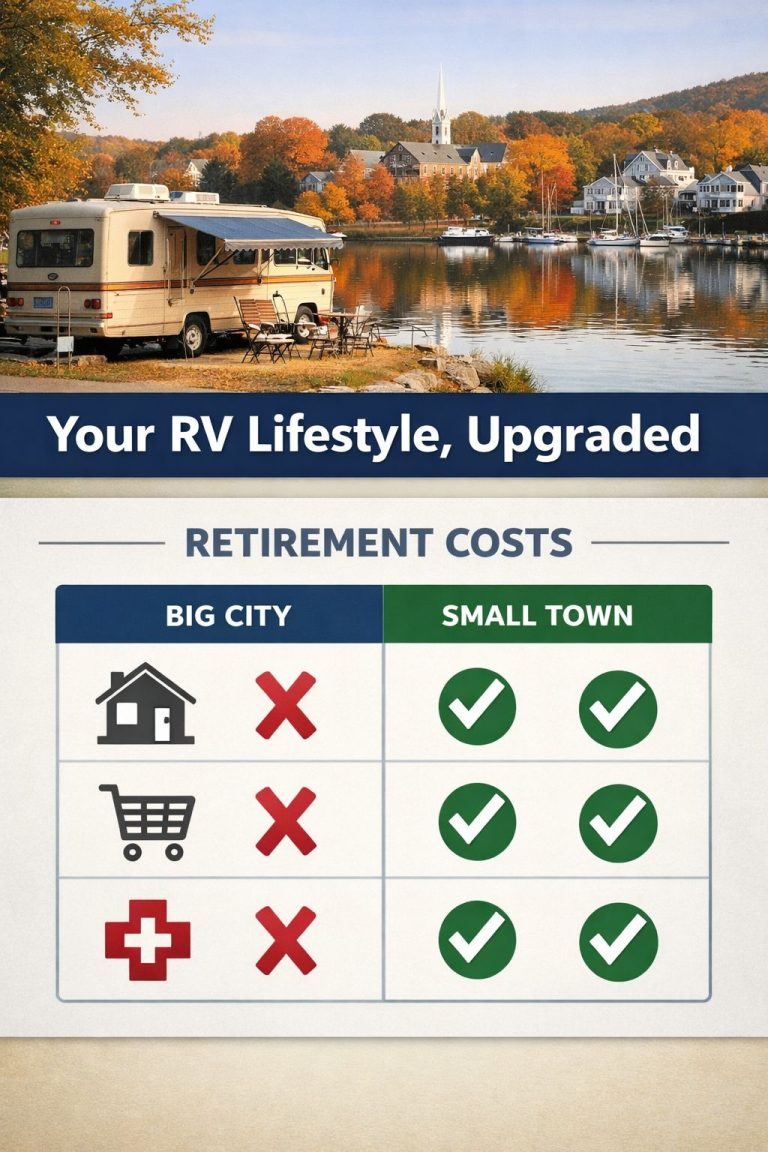 Hidden Small USA Towns That Beat Big City Retirement 2026