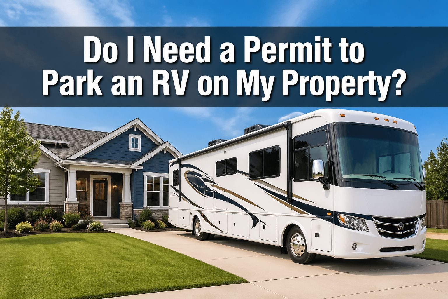 Where To Put My Rv After I Buy It